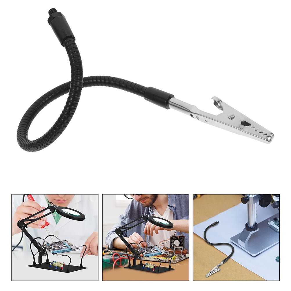 Hemoton 6pcs Flexible Soldering Iron Clamps with Alligator Clips ...