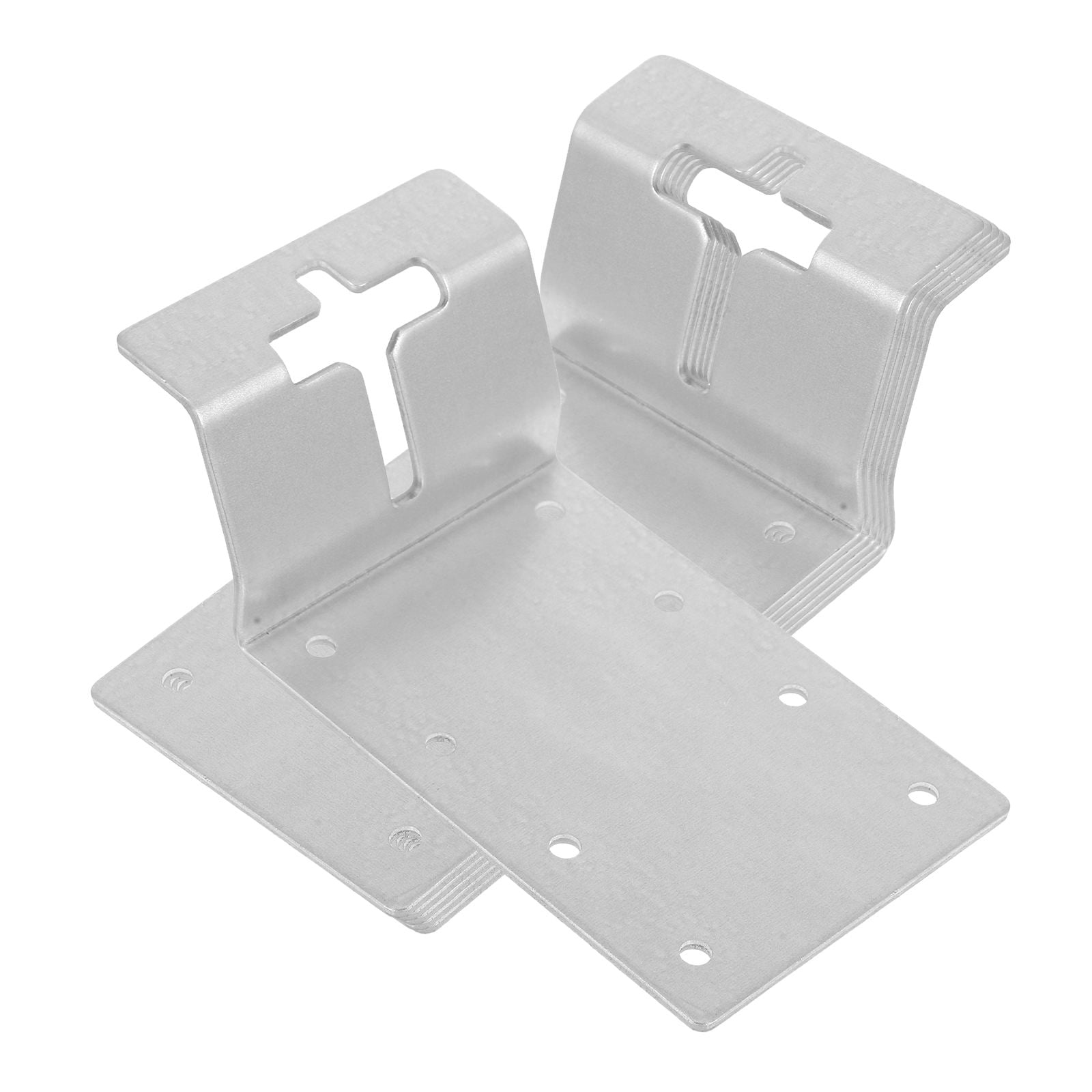 Hemoton 6pcs T-Post Support Bracket For Mailbox Birdhouse Garden Fence ...
