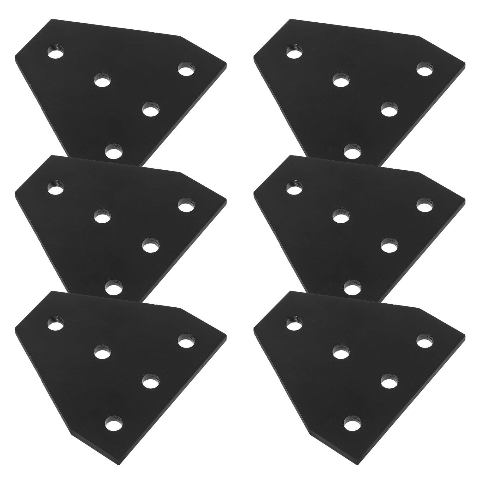Hemoton 6pcs T Shape Joint Plates Bracket For 3d Printer Frame ...