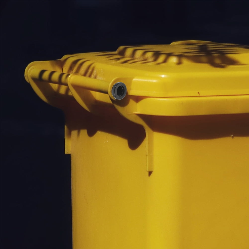 Hemoton 6pcs Wheelie Bin Lid Hinge Pins Plastic Wheelie Bin Lock Bin ...