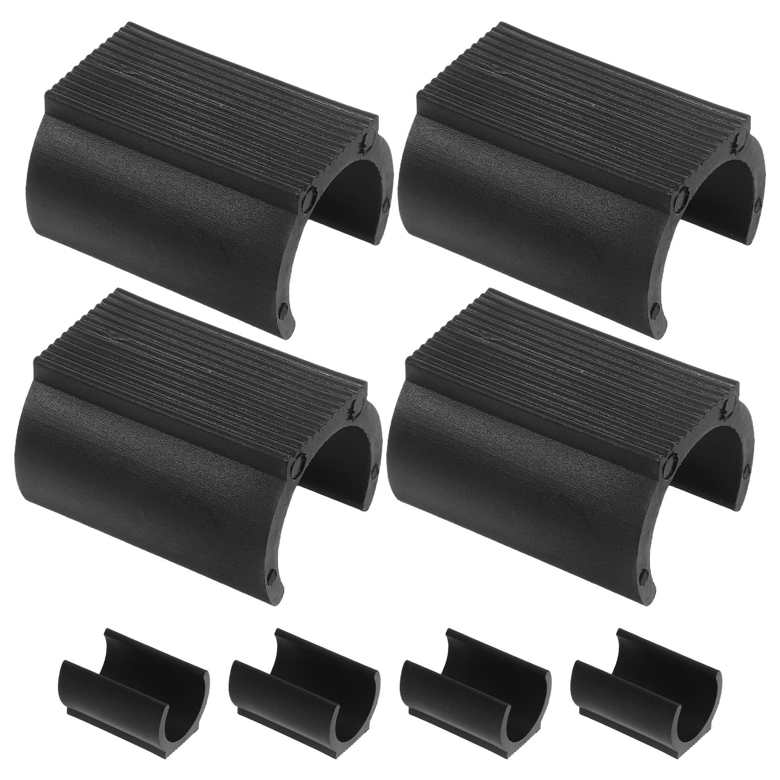 Hemoton 8 Pcs Bar Stool Floor Protectors Chair Leg Rectangular Foot ...