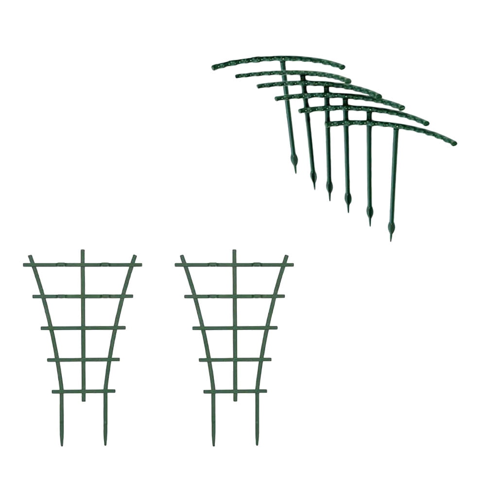 Hemoton 8 Pcs Climbing Vine Stand Raised Poles Expandable Plant Plants ...