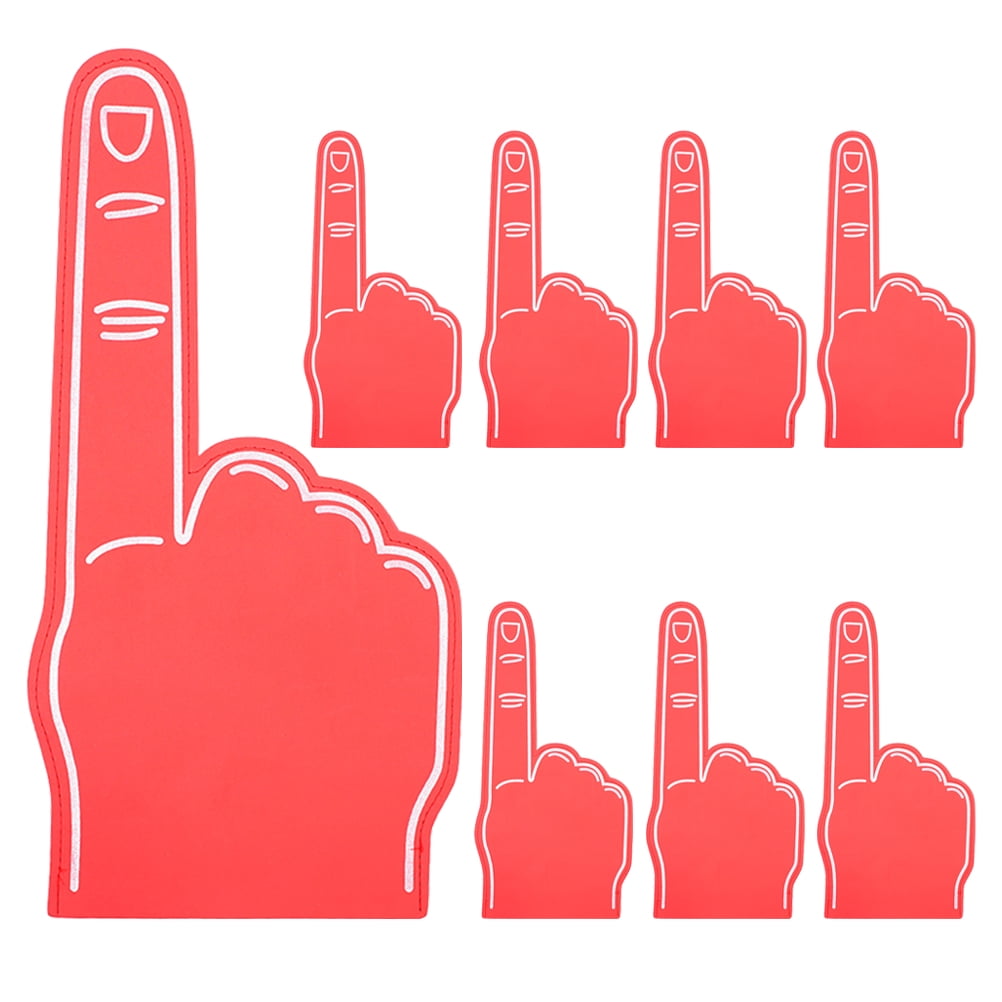 Hemoton 8 Pcs Football Fan Accessories Cheer Prop Party Concert Props ...