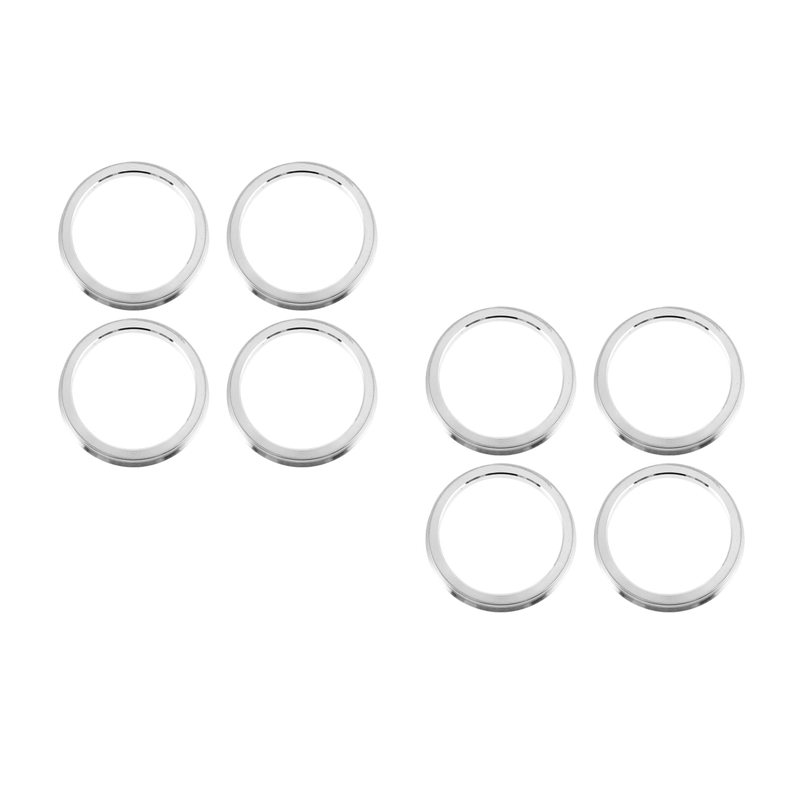 HEMOTON Hemoton 8 pcs Hub Centric Rings Replacement Center Bore Adapter ...