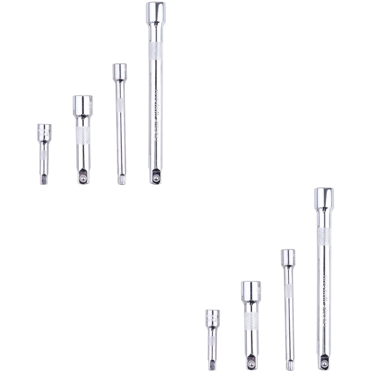 Hemoton 8 pcs Extension Bar Set 1/4 3/8 Drive Ratchet Socket Extender ...