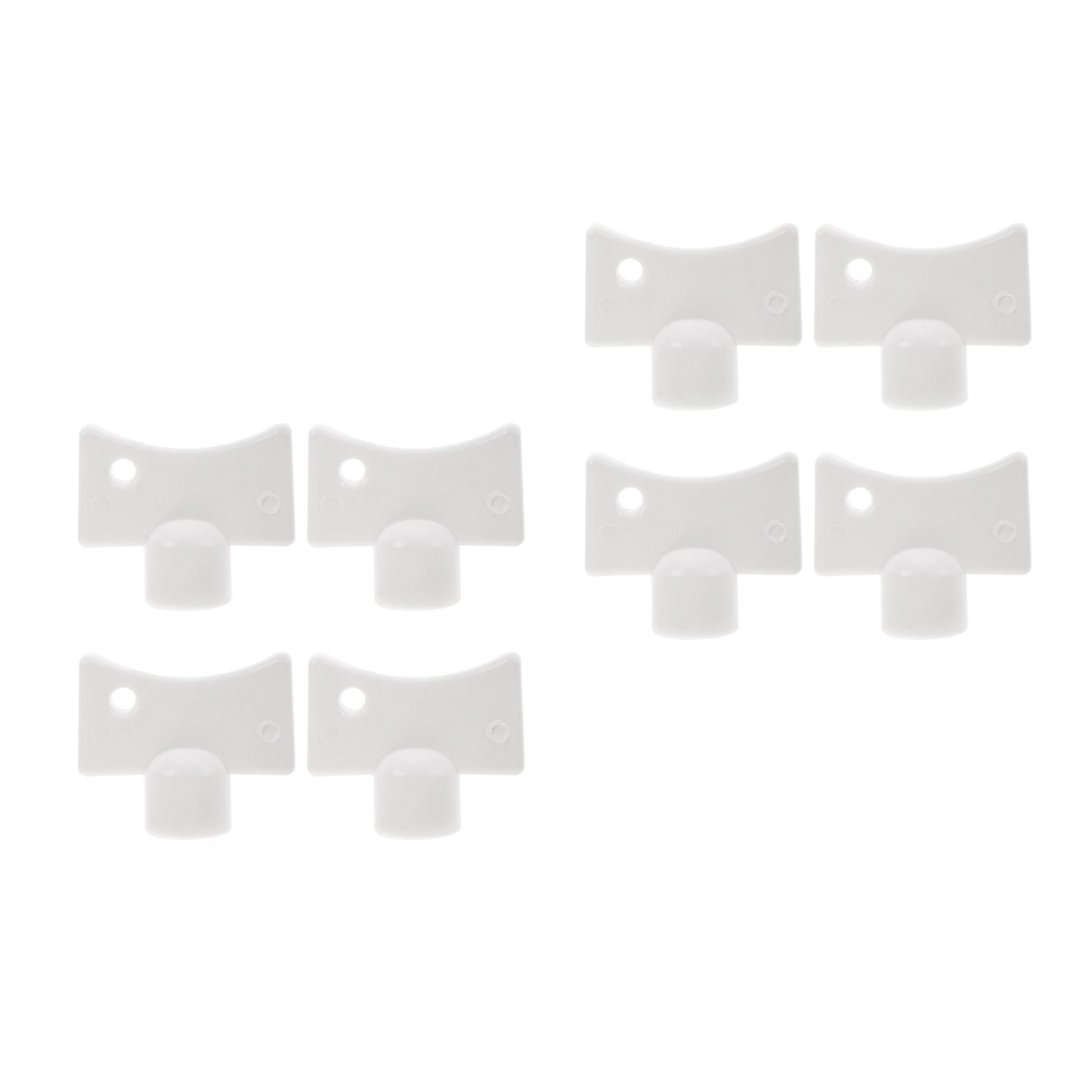 Hemoton 8 pcs Faucet Key Radiator Valve Key Square Opening Keys Water ...