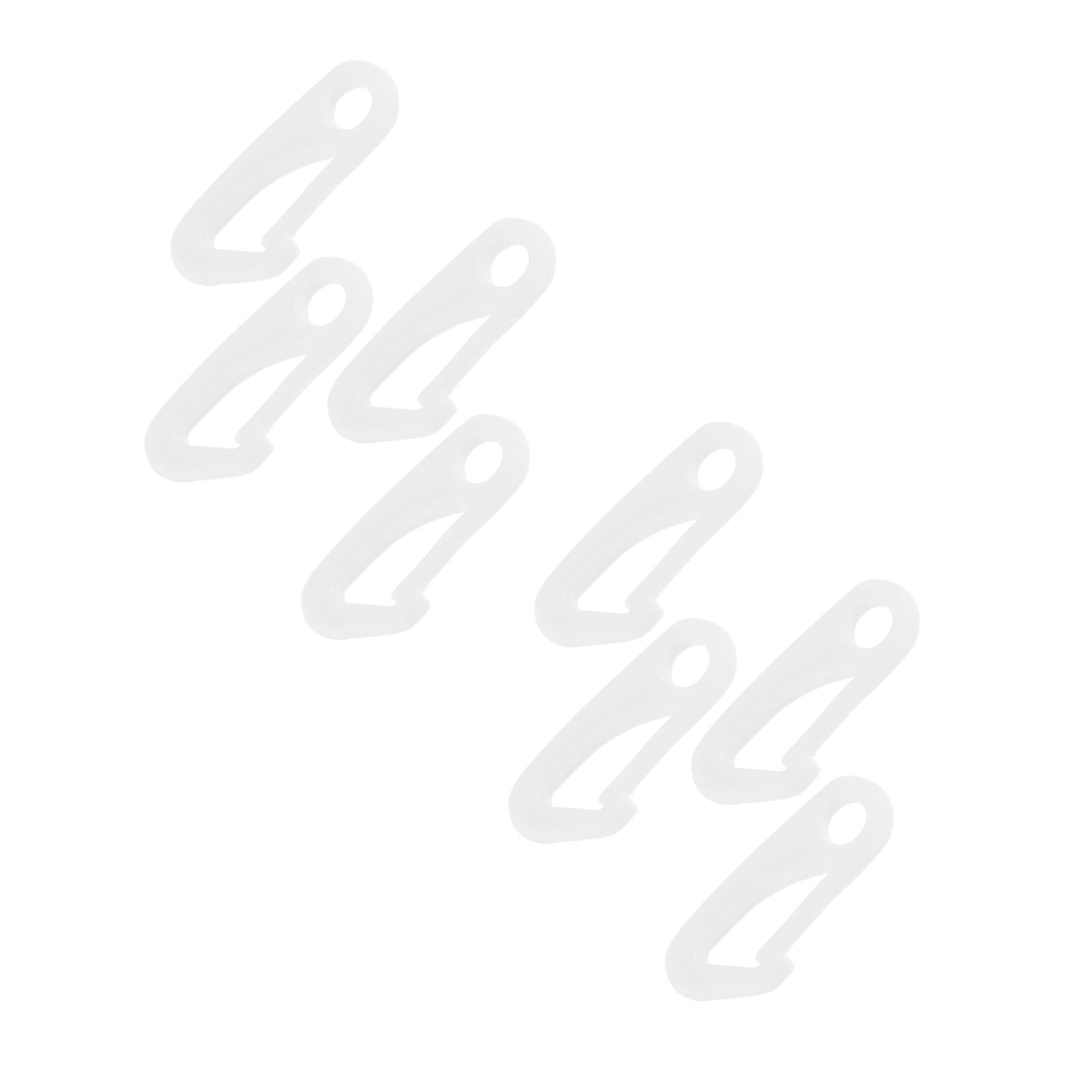 Hemoton 8 pcs Flag Rod Hook Flagpole Buckle Flag Fixing Buckles Flag ...