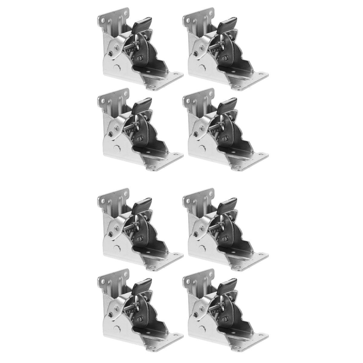 Hemoton 8 pcs Locking Hinge 90 Degree Positioning Hinge Folding Shelf ...