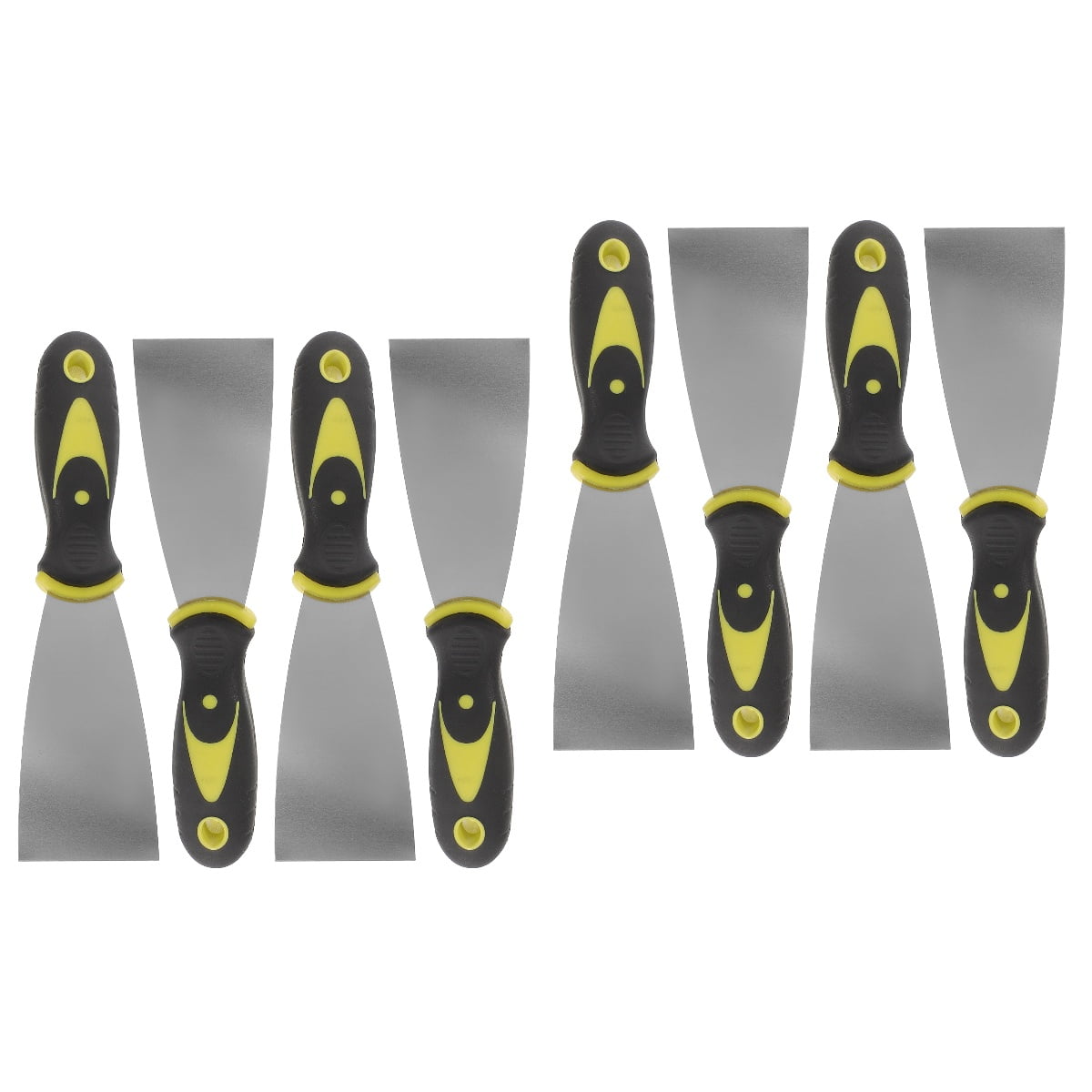 Hemoton 8 pcs Metal Scraper Drywall Spatula 2 Inch Patch Repair Spatula ...