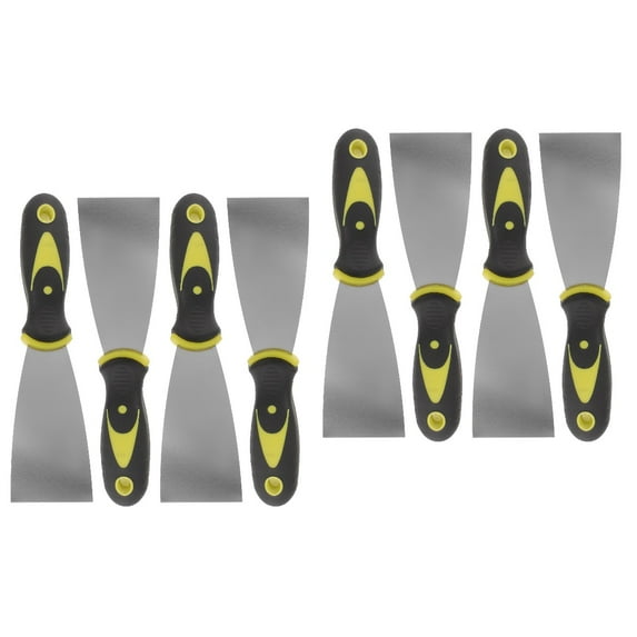 Hemoton 8 pcs Metal Scraper Drywall Spatula 2 Inch Patch Repair Spatula ...