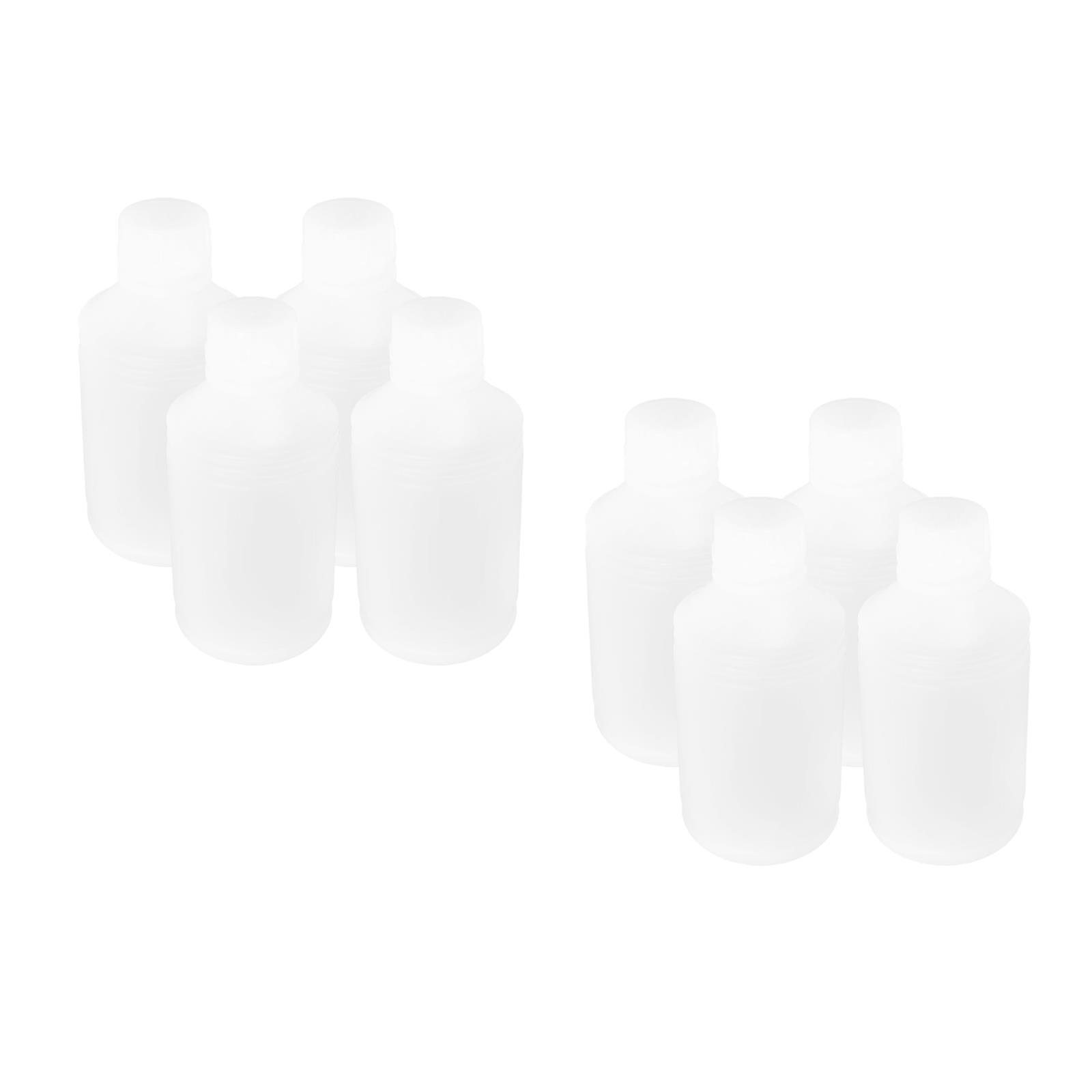 Hemoton 8 pcs Plastic Bottles Plastic Containers Ink Liquid Storage ...