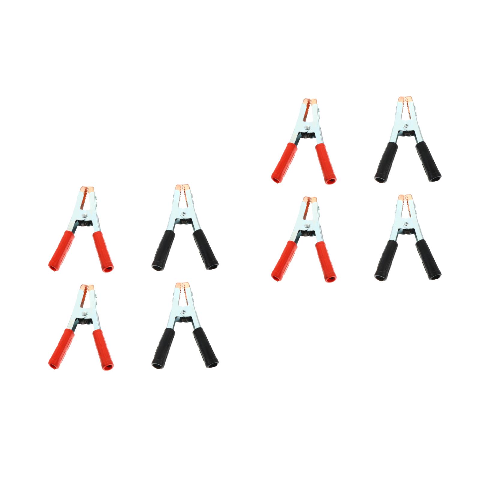 Hemoton 8 pcs Professional Electric Charging Clips Lead Probe Car ...