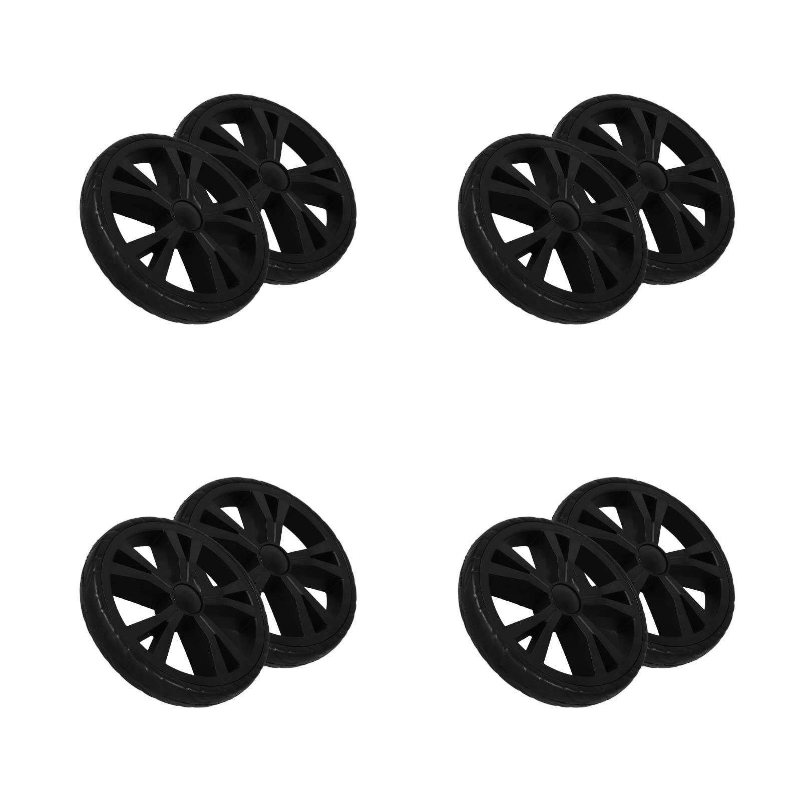 Hemoton 8 pcs Replaceable Shopping Basket Cart Wheels Supermarket ...