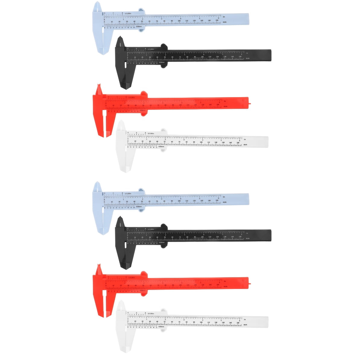 Hemoton 8 pcs Slide Calipers 0-150mm Caliper Manual Caliper High ...