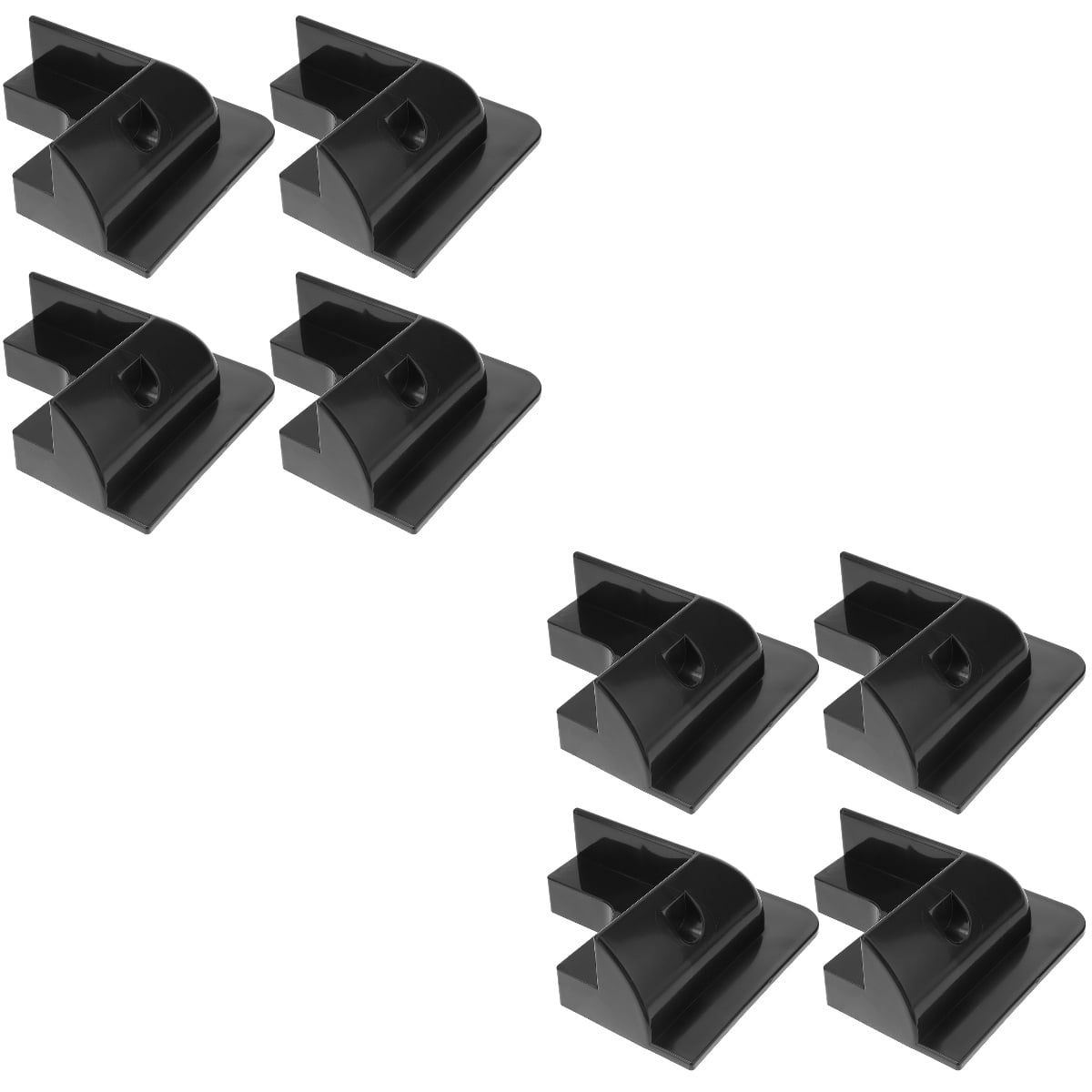 Hemoton 8 pcs Solar Panel Bracket Plastic Corner Bracket Solar Panel ...