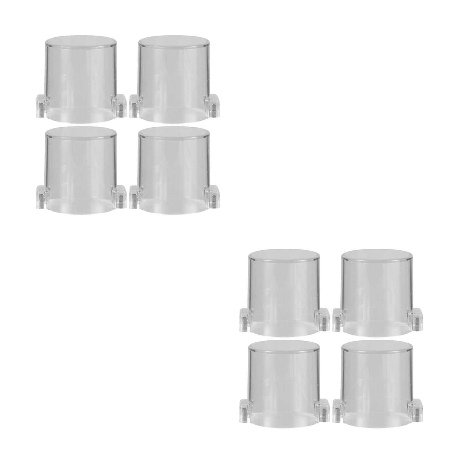 Hemoton 8 pcs Switch Button Protective Cover Emergency Stop Switch ...