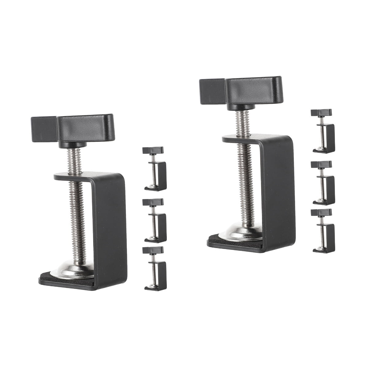 Hemoton 8 pcs Table Mounting Clamps Universal Tabletop Mounting Clamps ...