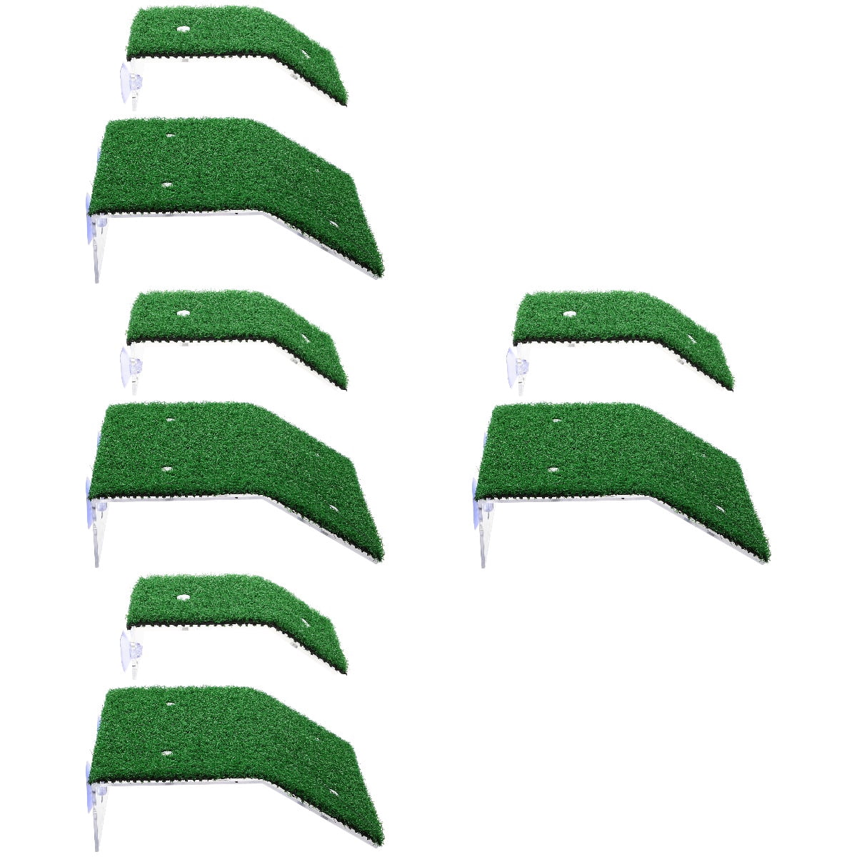 Hemoton 8 pcs Tortoise Basking Platform Suction Cup Reptile Resting ...