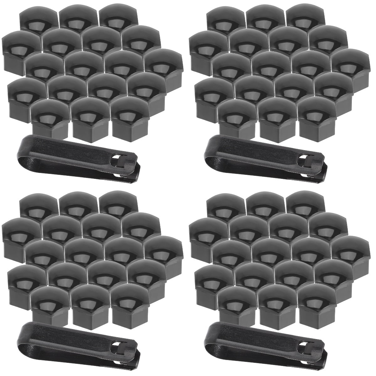 Hemoton 80 pcs Car Lug Nut Bolt Screw Cover Auto Car Hub Screw ...