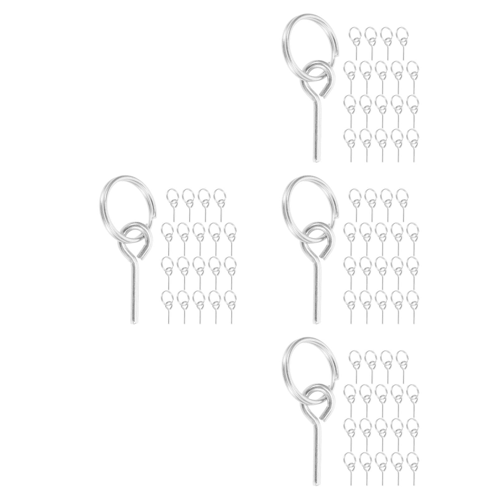 Hemoton 80 pcs Tent Outdoor Connect Pin Rope Connect Pin Camping Tent ...