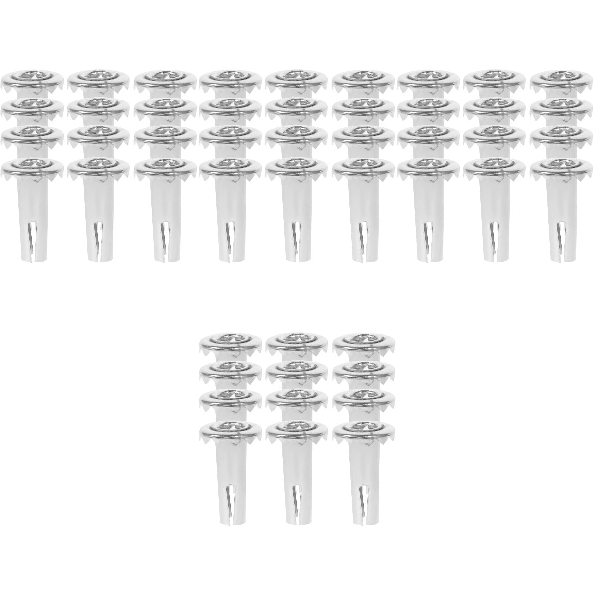 Hemoton 80 pcs Wheel Socket Swivel Caster Stem Sleeve Ring Socket ...