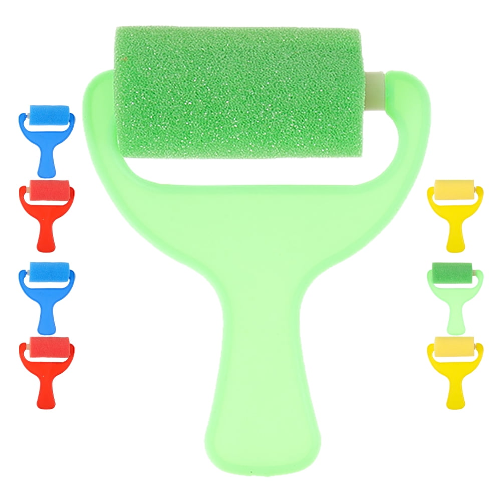 Hemoton 8Pcs Childrens Sponge Paint Brushes Tools For Kids Art Projects ...