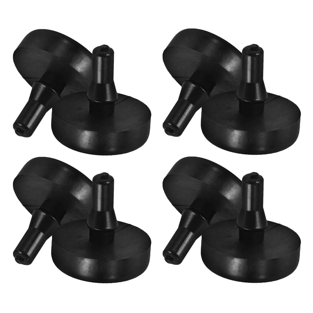 RENACLIPY Set of 8 Black Rubber Brake and Clutch Pedal Pads with Brake ...