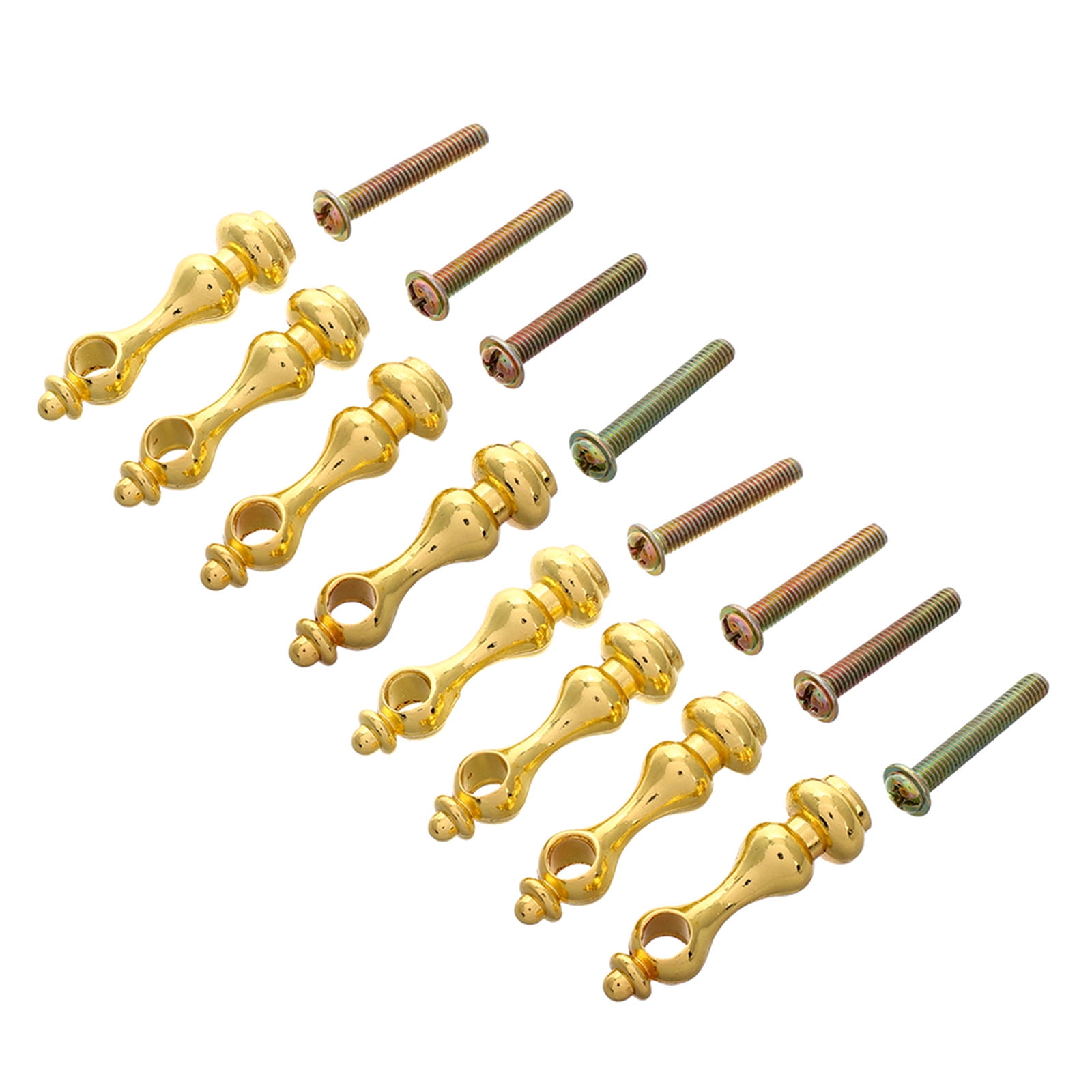 Hemoton 8pcs Decorative Iron Spindles for Furniture Glass Railing Post ...