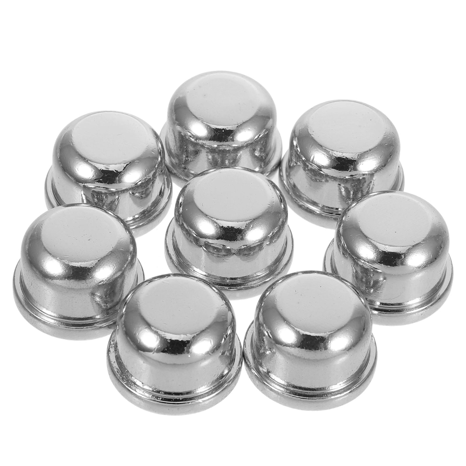 HEMOTON 8pcs Iron Ball Knob Finials Caps for Lamp Shade Holder Harp Top ...