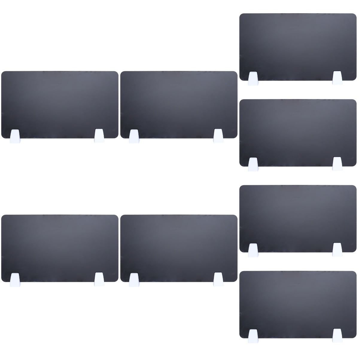 Hemoton 8pcs Desk Dividers Partition Screen Desktop Privacy Panel ...