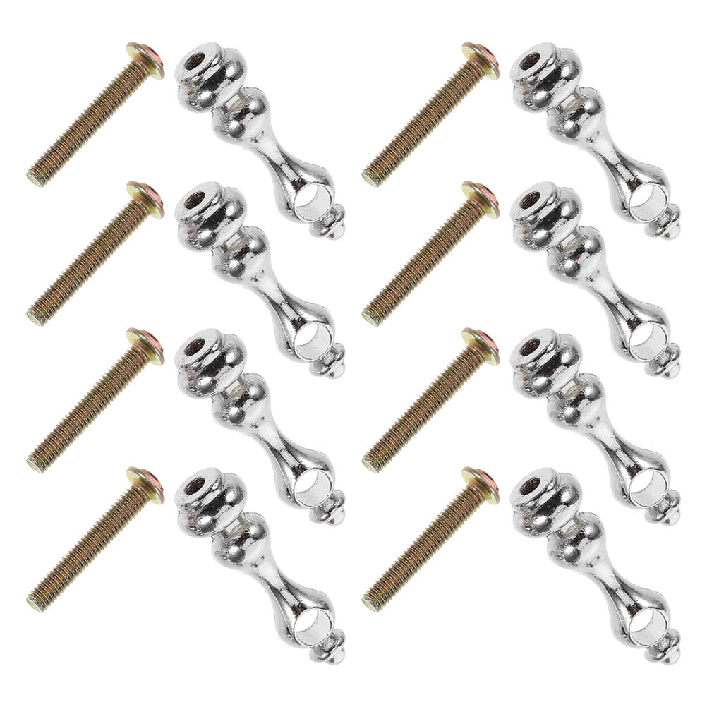 Hemoton 8pcs Furniture Hardware Metal Post Cap Railing Post End Cap for ...