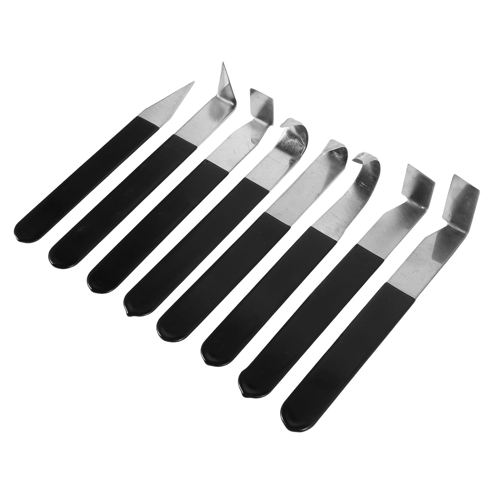 Hemoton 8pcs Metal Pottery Tools Stainless Steel Sculpting and ...