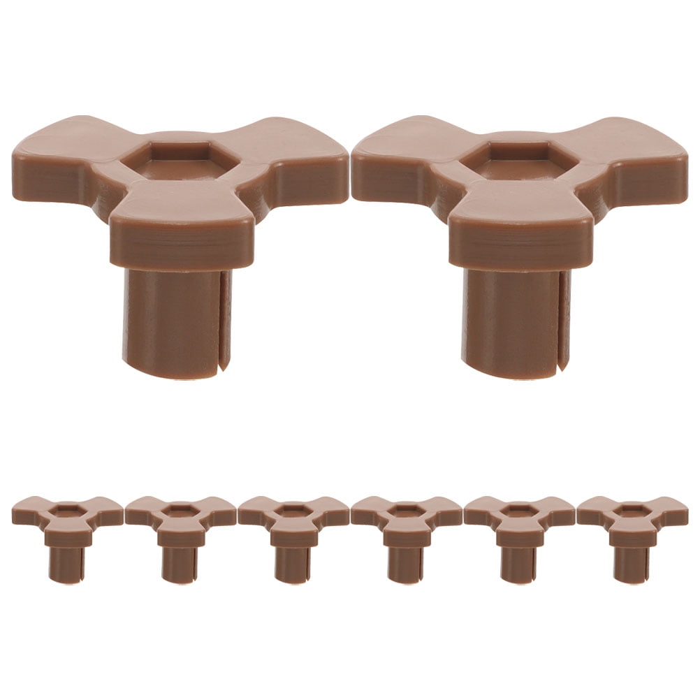 Hemoton 8pcs Microwave Turntable Coupler Plastic Microwave Turntable ...