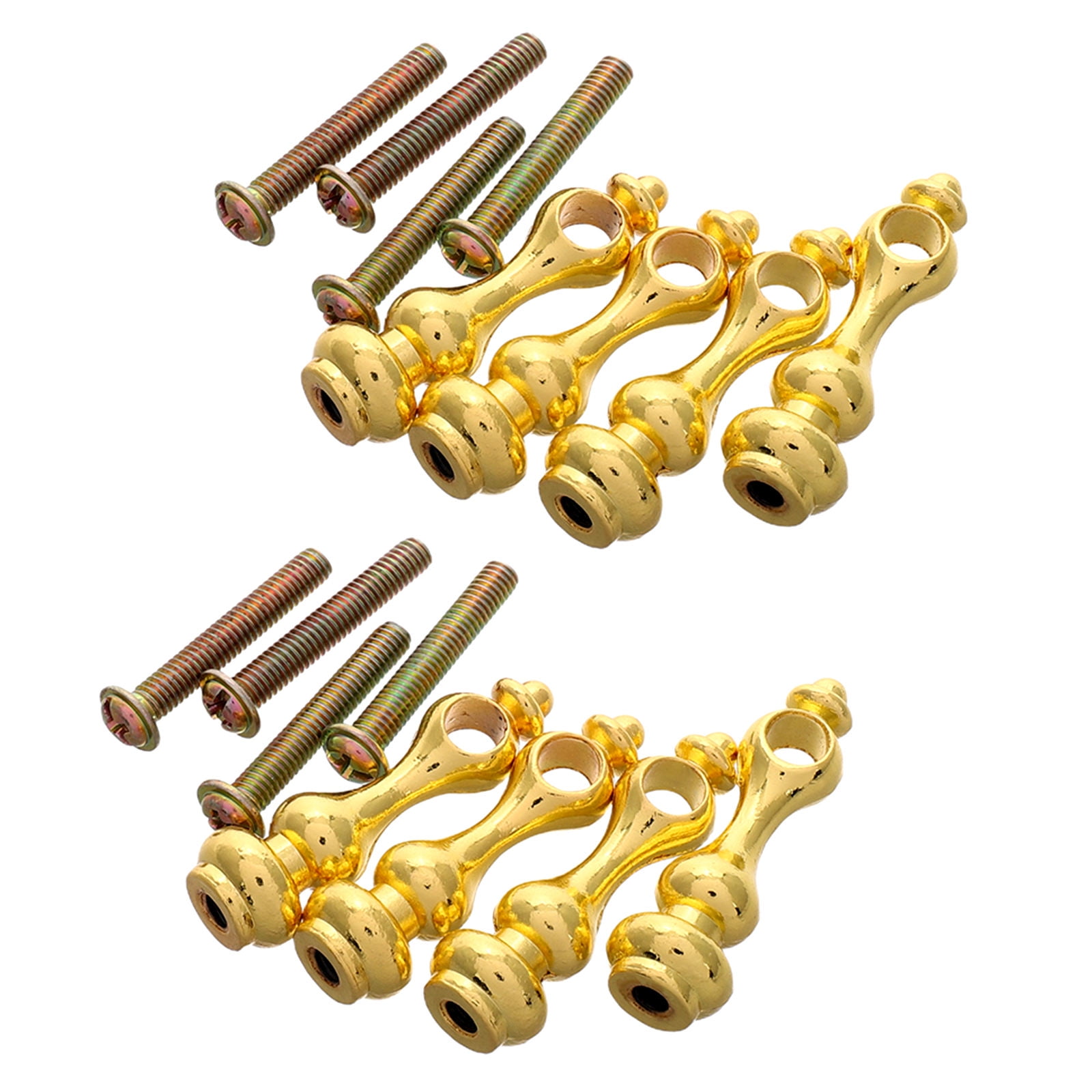 Hemoton 8pcs Multi Functional Glass Railing Post Cap Iron Baluster ...