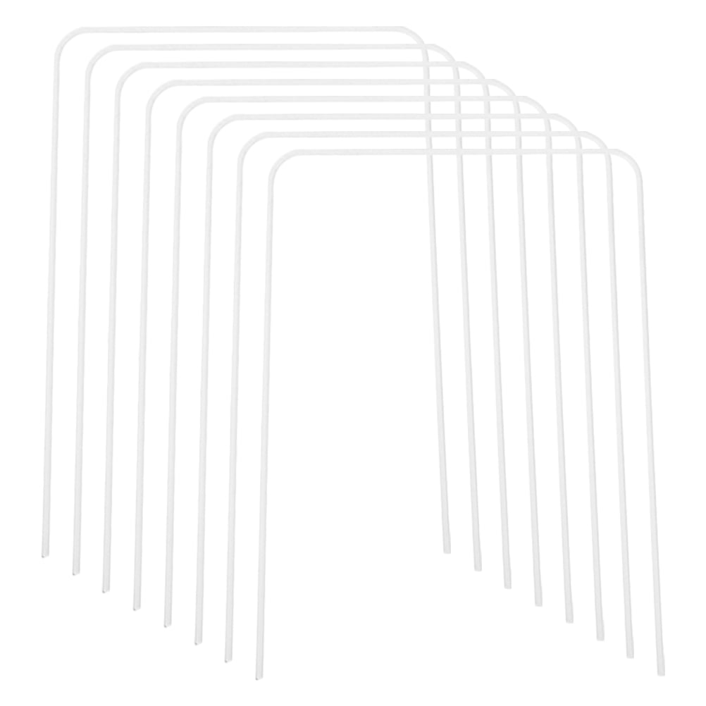 Hemoton 8-Piece Outdoor Croquet Game Set with Metal Wickets and Hoops ...