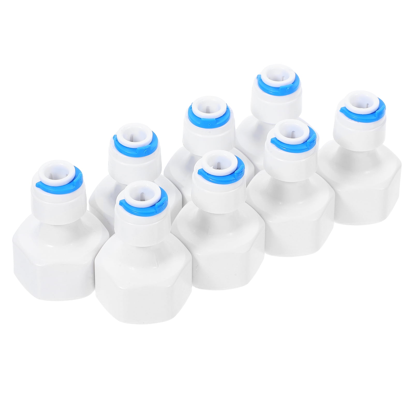 HEMOTON Plastic Quick Connect Thread Adapter for Home White Easy ...