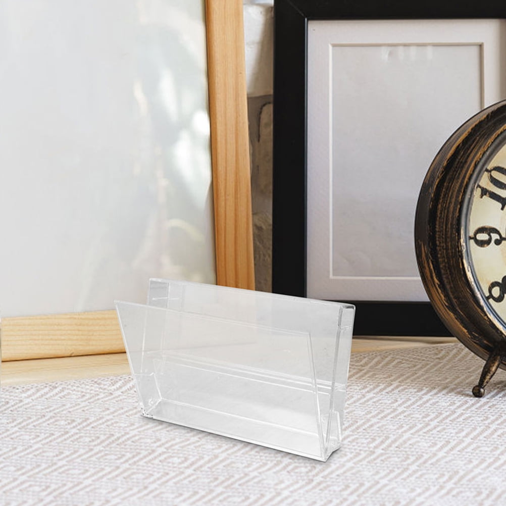 Hemoton Retro Cassette Tape Holders Clear Plastic Storage Boxes Multi ...