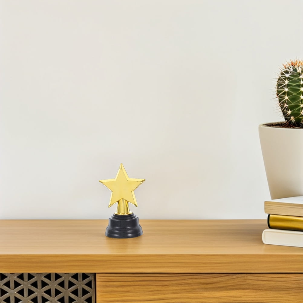 Hemoton 8pcs Small Trophies for Kids Plastic Award Trophies for ...