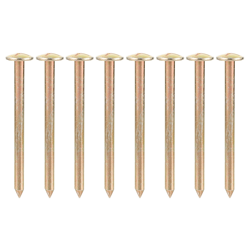 Hemoton 8pcs Surveying Peg Metal Survey Stakes Boundary Markers Stainless Steel Measurement ...