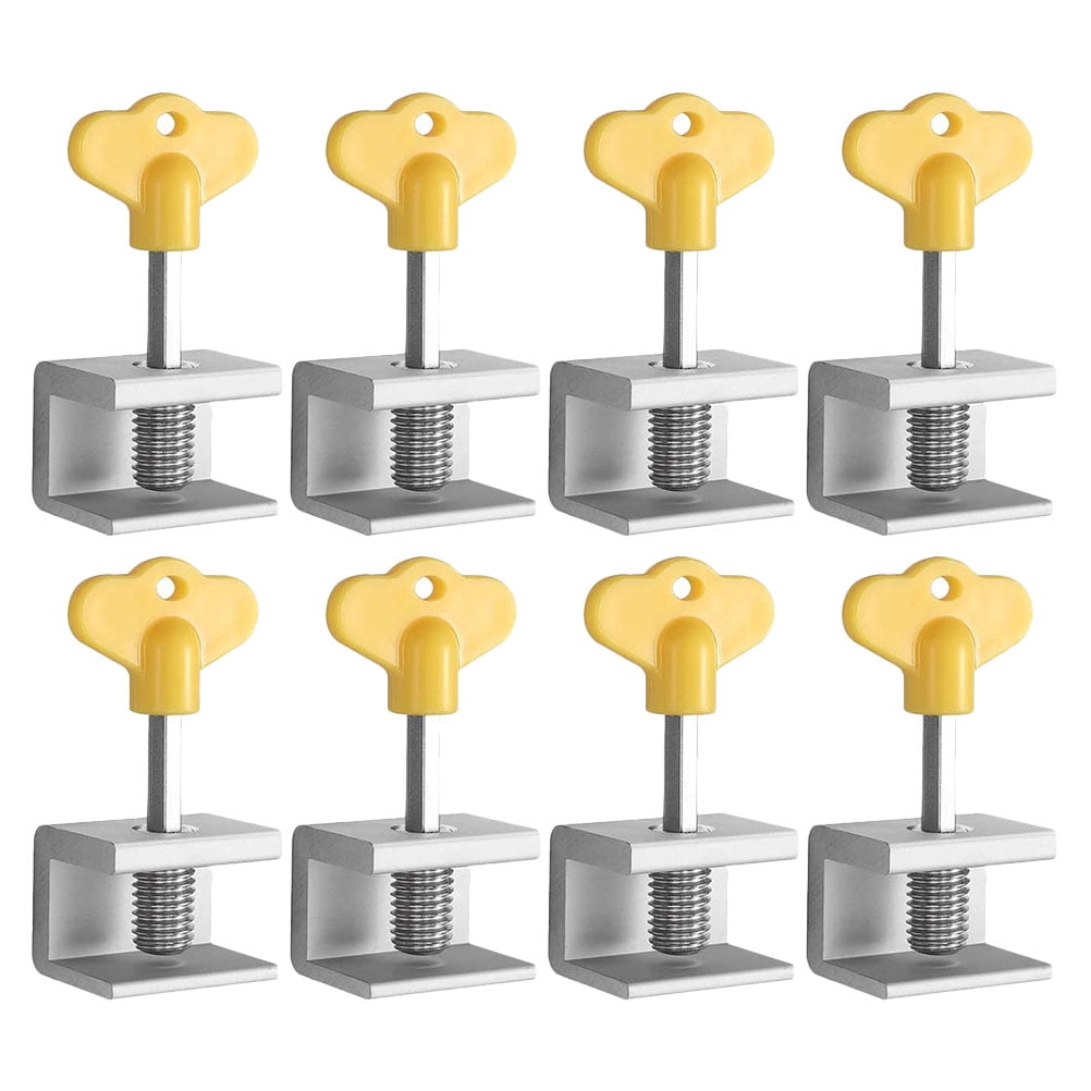 Hemoton 8pcs Window Safety Locks Adjustable Sliding Door Window ...
