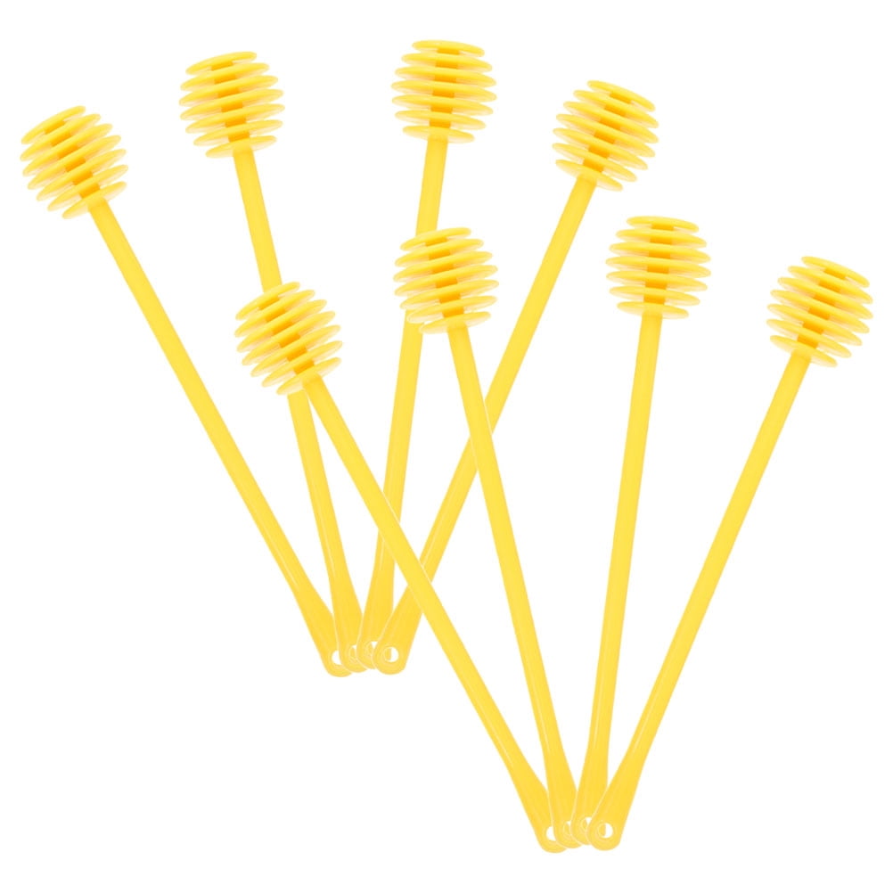 8-Piece Handle Honey Sticks Honey Wands for Honey Jar Dispensing ...