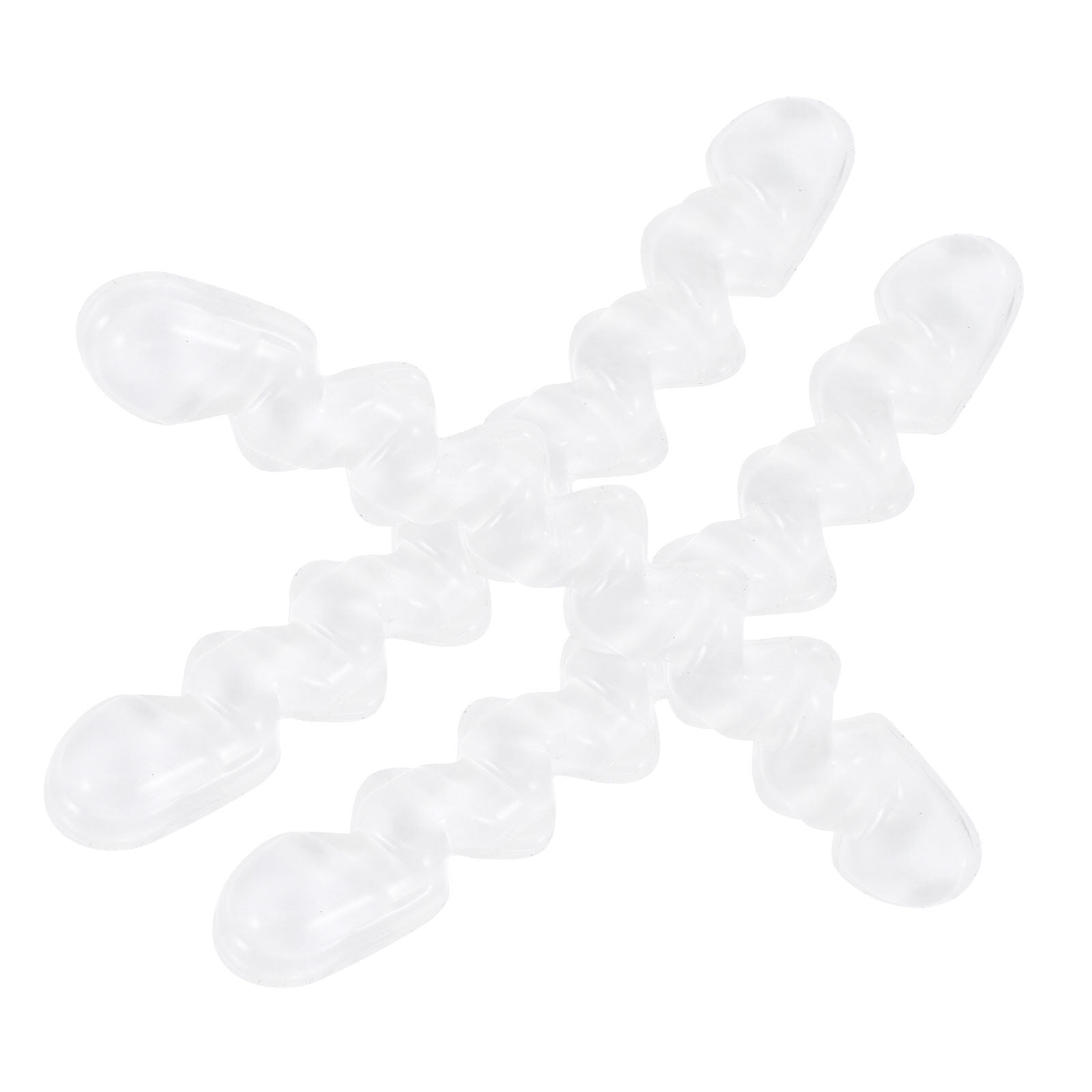Hemoton 9 Pairs of Invisible Silicone Anti-wear Foot Anti-dropping Half ...