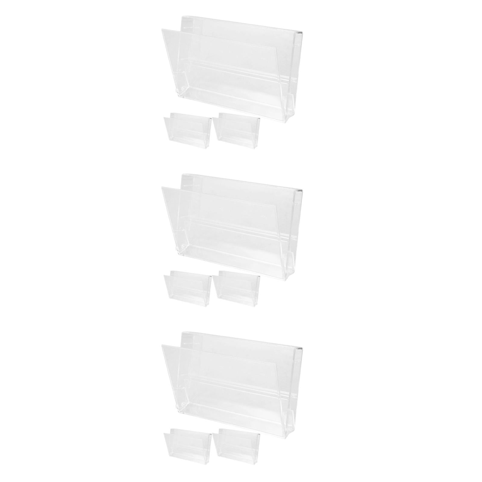 UPGRATOR Raindrops 9 pcs Audio Cassette Tape Case Clear Square Edge ...
