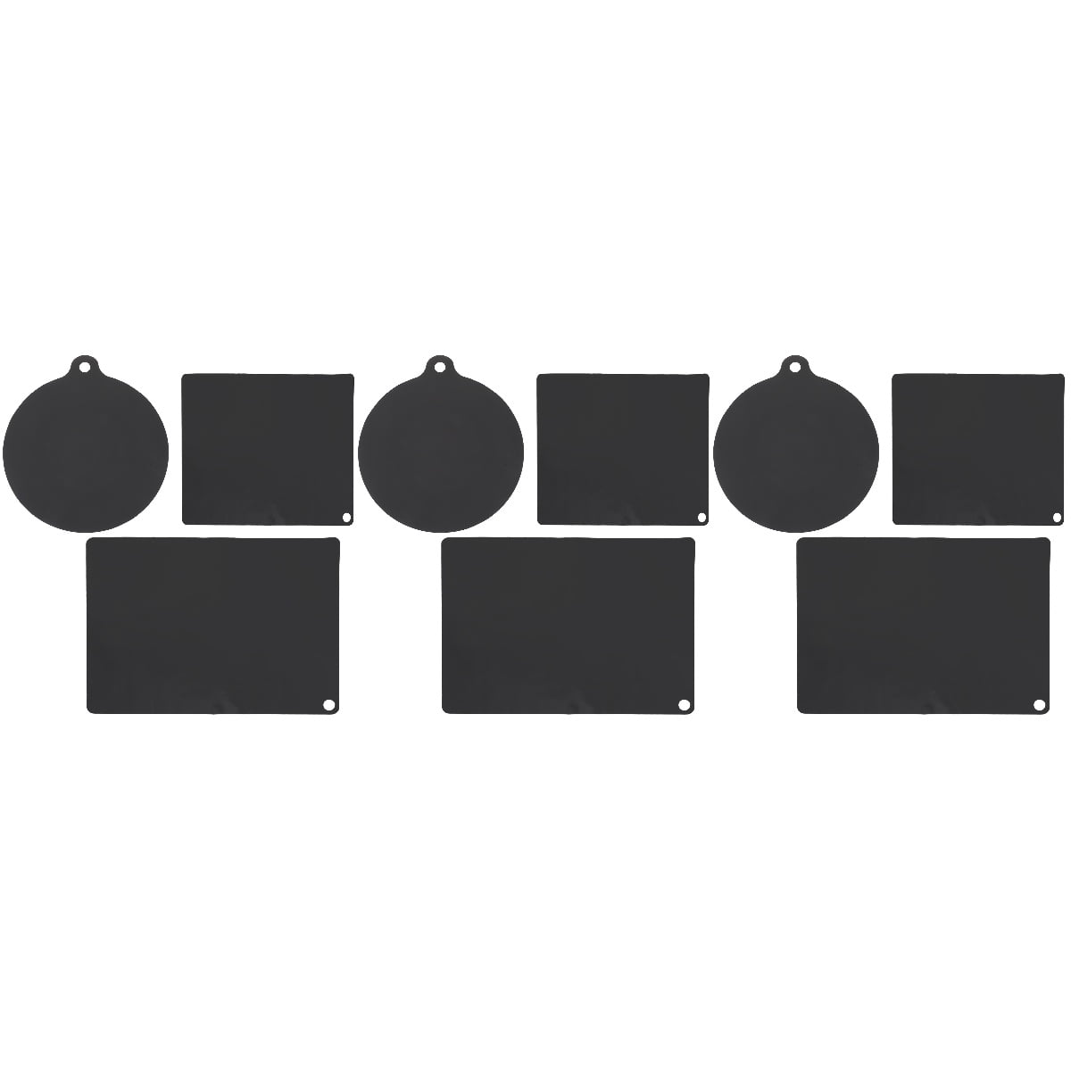 Hemoton 9 pcs Induction Cooker Pad Reusable Silicone Pot Pad Countertop ...