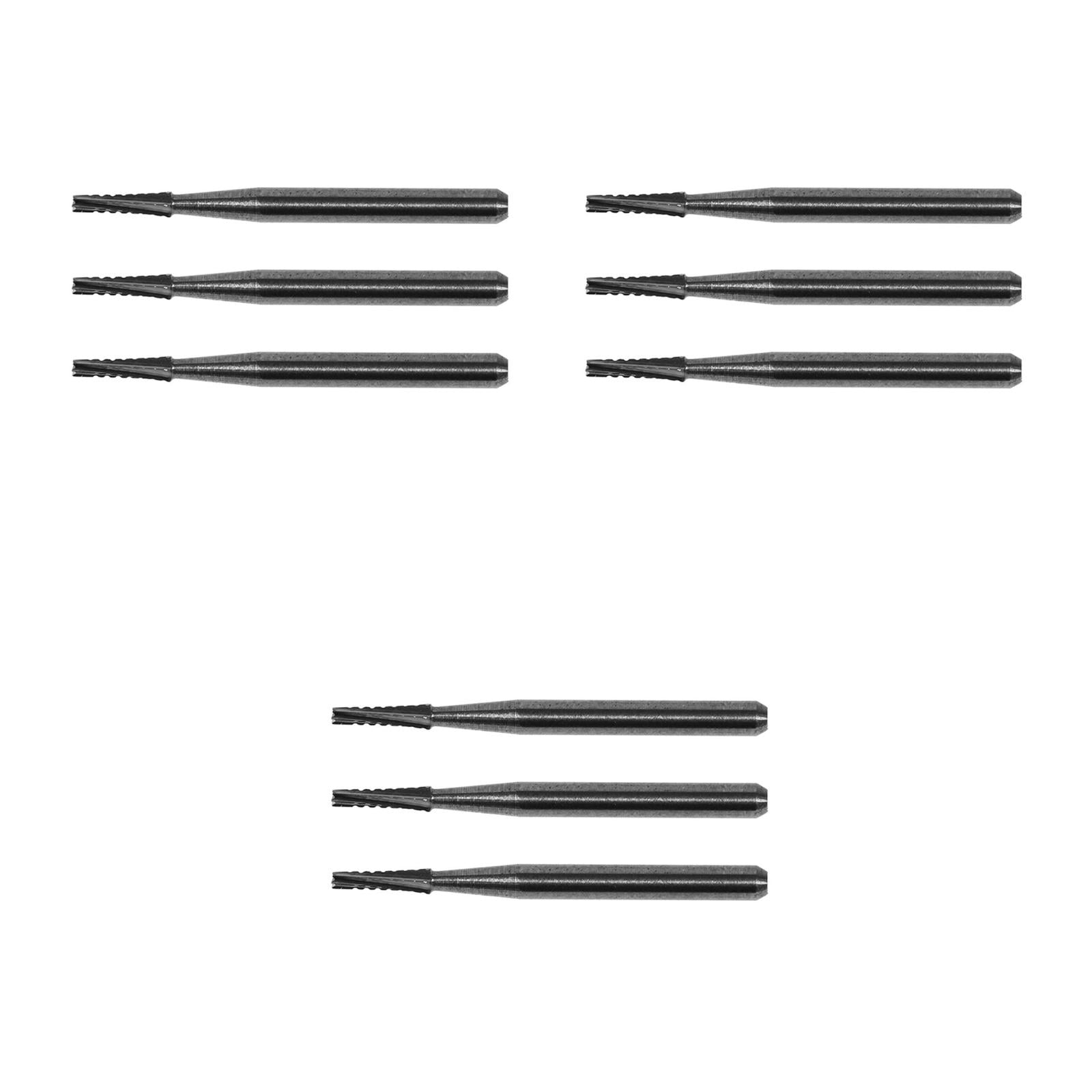 Hemoton 9 pcs Tungsten Carbide Auto Windshield Repair Drill Bit Set for ...