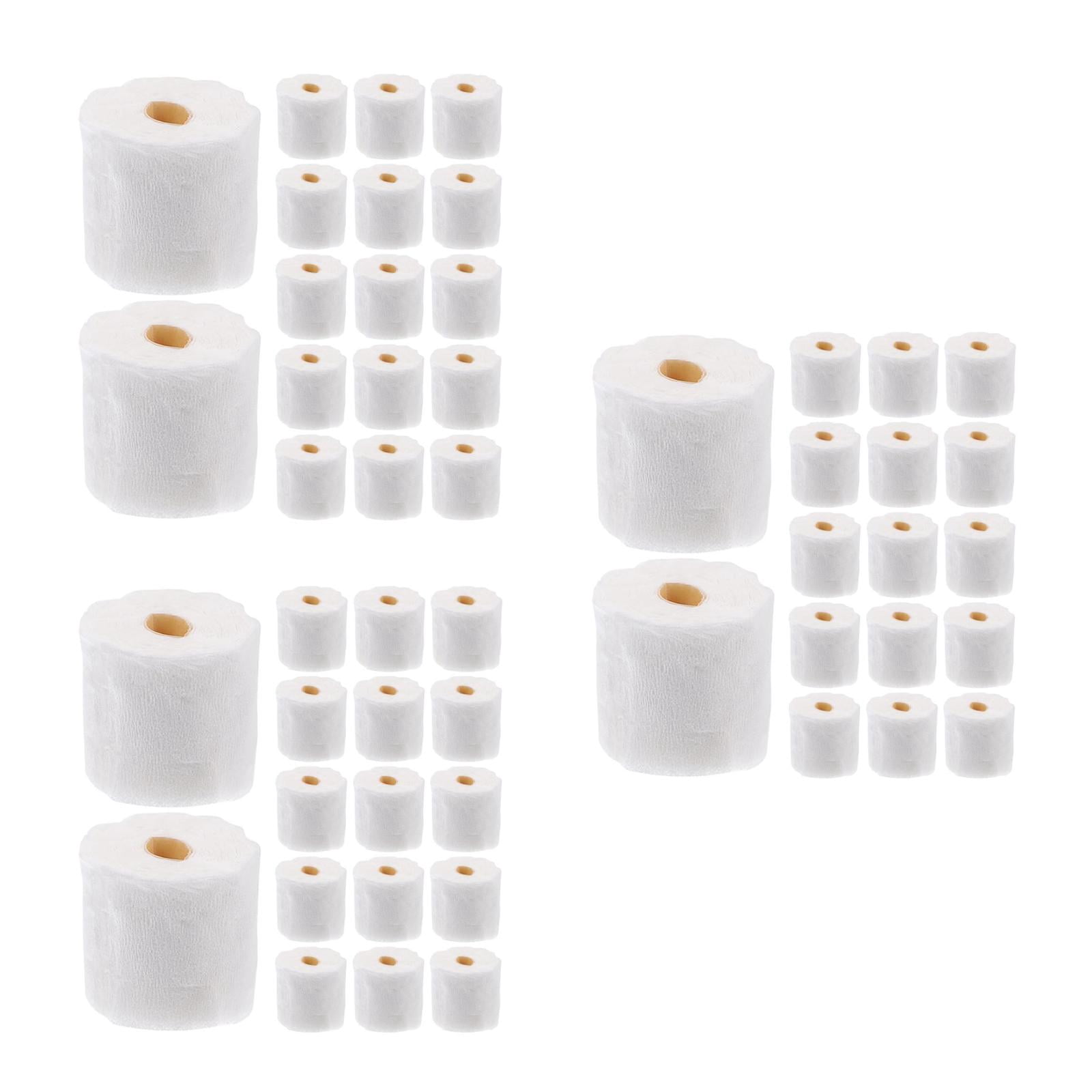 Hemoton 90 PCS Dollhouse Toilet Tissue Mini Paper Towels Miniature ...