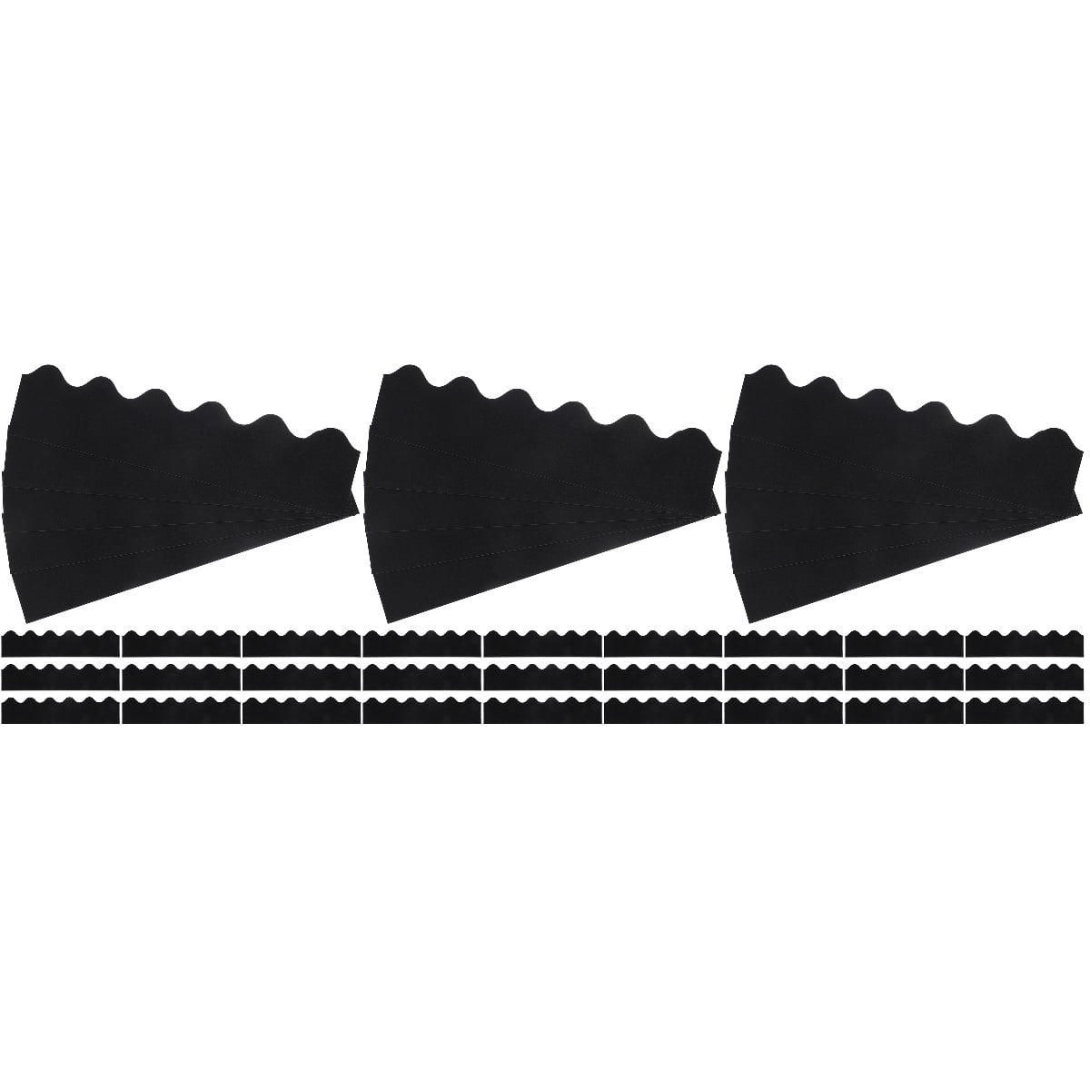 Hemoton 90 Sheets of Adhesive Bulletin Board Trim Stickers Board Decal ...