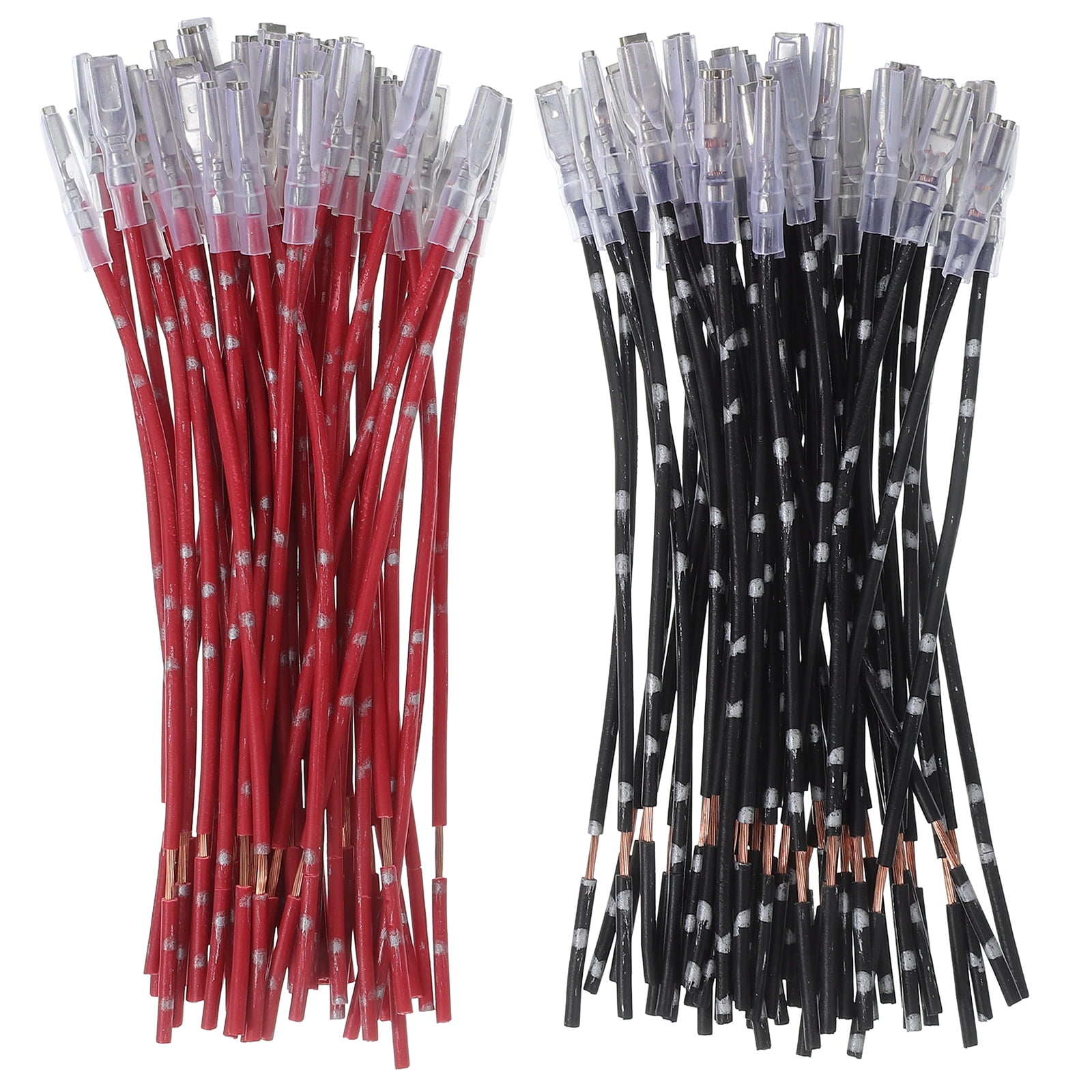 Hemoton 94pcs Female Spade Crimp Terminal With Sleeve Wire Assortment ...