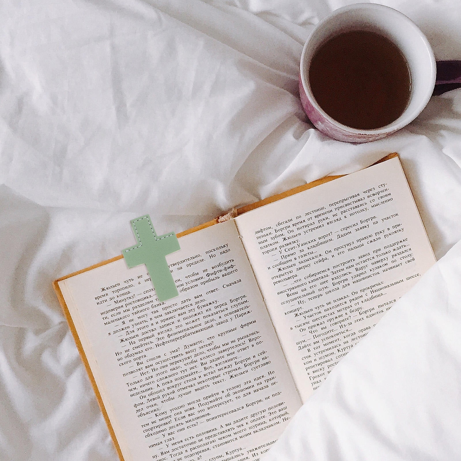 SOPOTUTU Elegant Assorted Color Cross Bookmarks for Versatile Use and ...