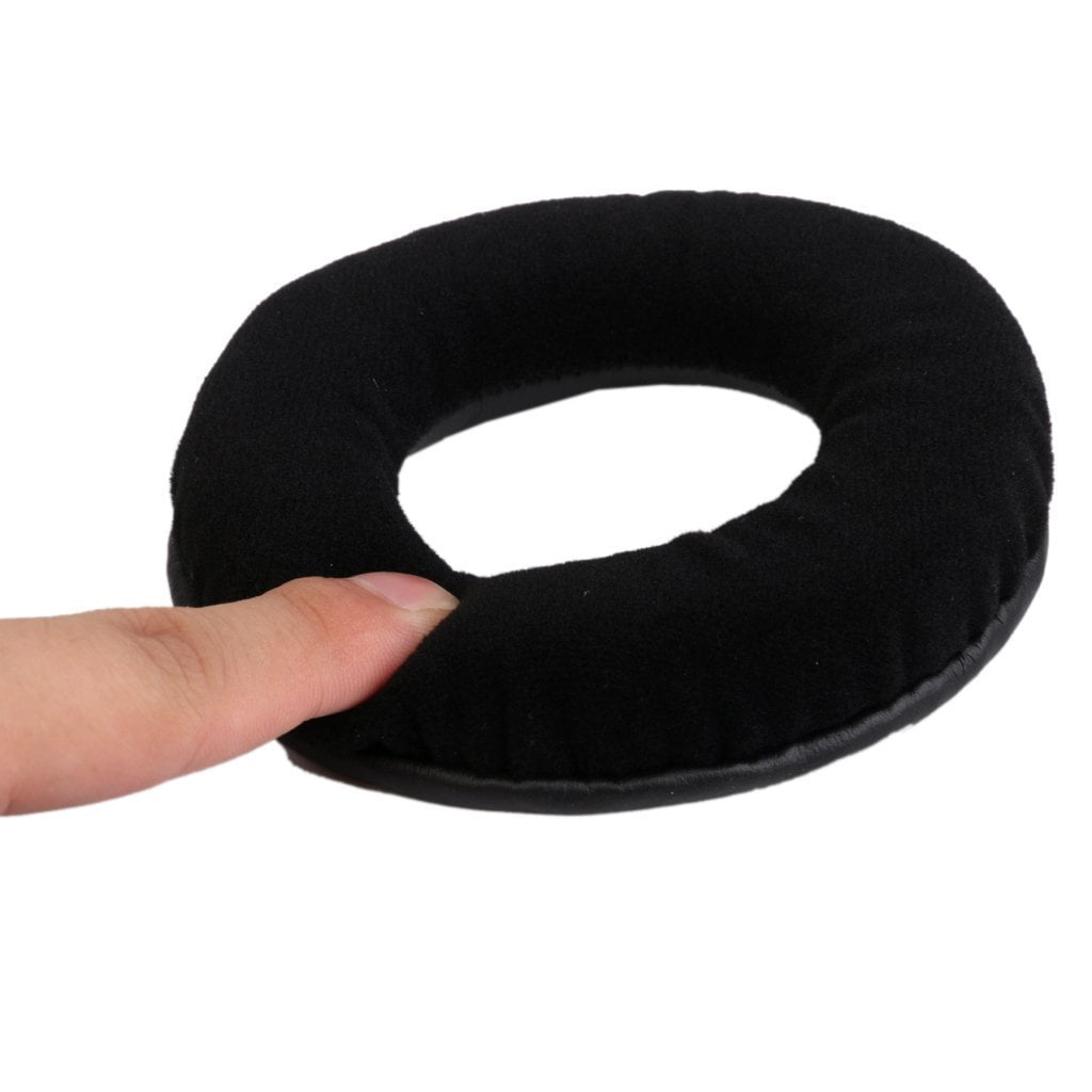HEMOTON 1 Pair Headphone Ear Pads Black Circular for Bass Improvement ...